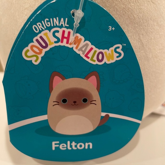 Squishmallows | Other | Last Nwt 75 Felton The Siamese Cat Squishmallow ...